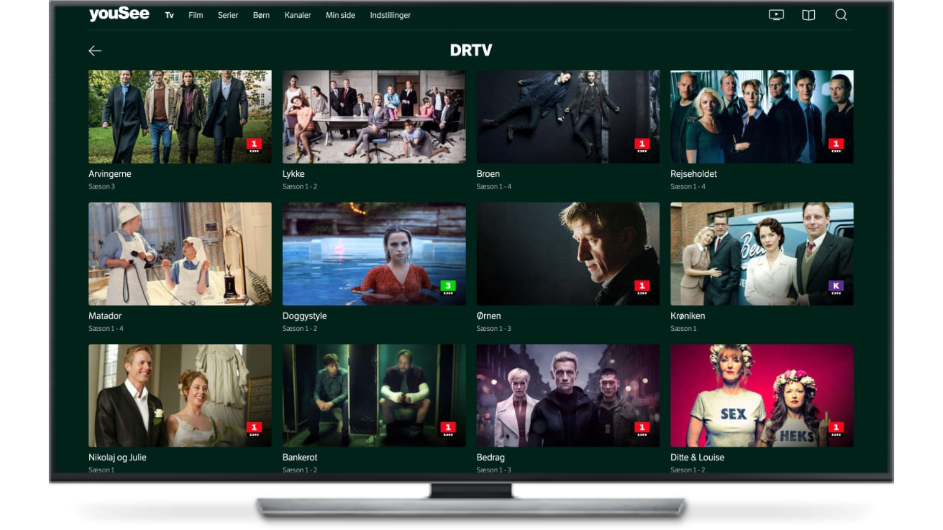 DRTV hos Vios - Det bedste fra Danmarks Radio