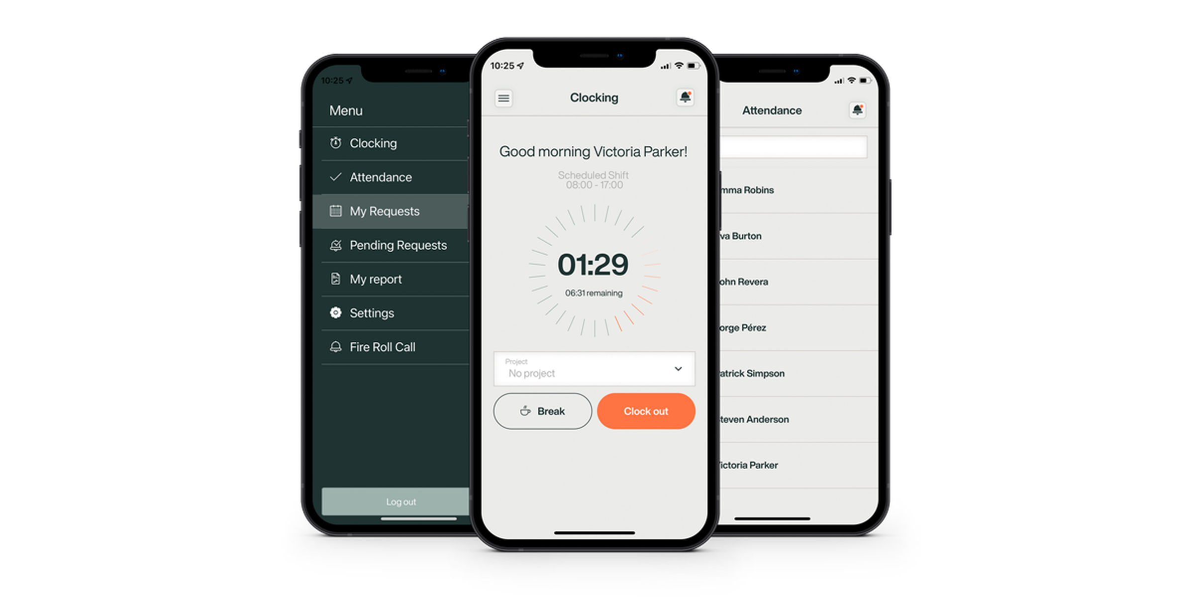 Clocking in apps to easily register working hours - TimeMoto