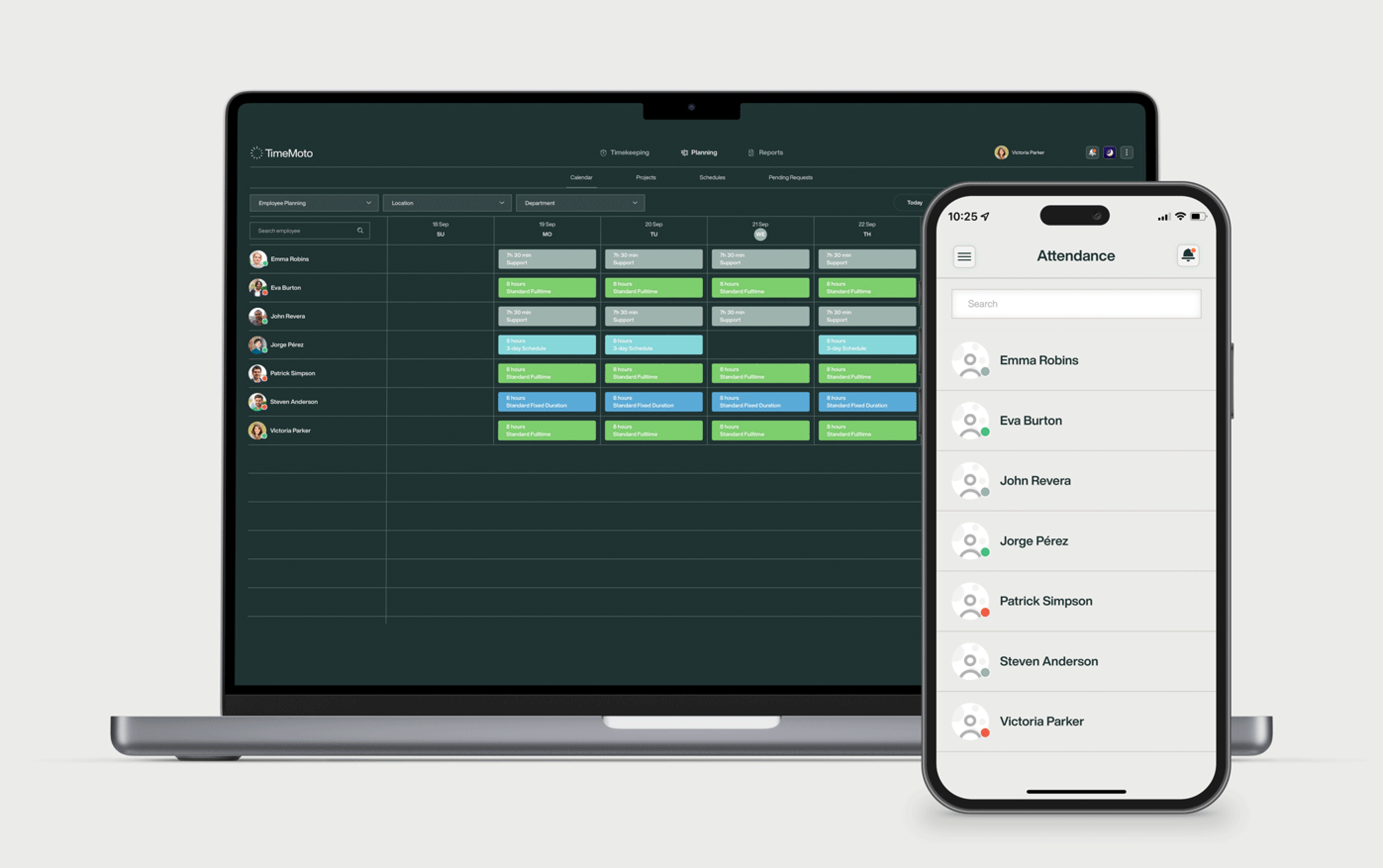 Employee Time Tracking Software: Boost Transparency | TimeMoto