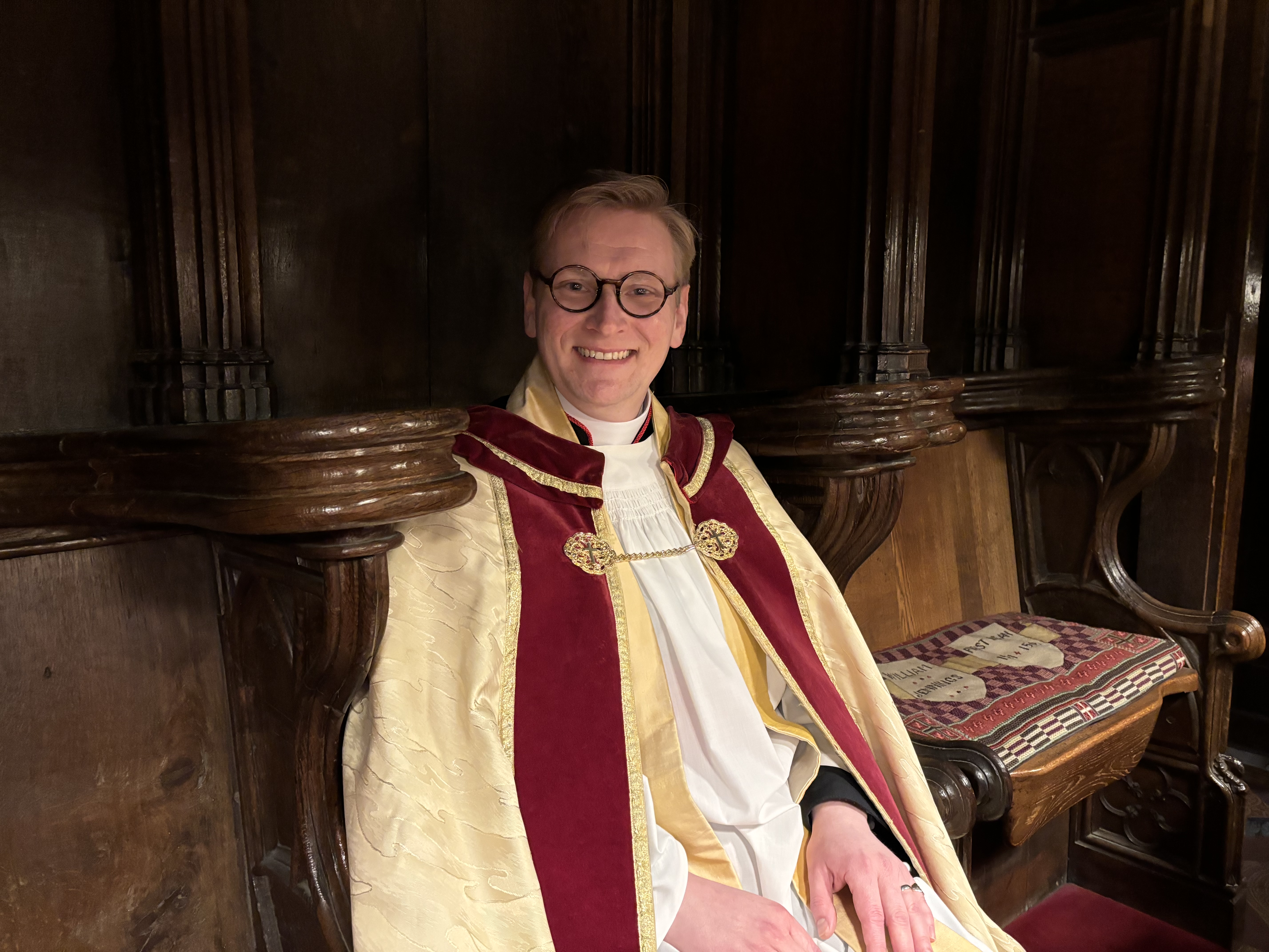 Reverend Craig Huxley-Jones installed as Canon Precentor | Gloucester ...