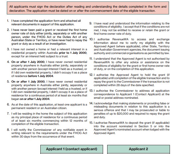 $10,000 First Home Owner Grant WA 2024
