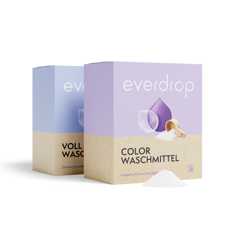 Nachhaltiger & vegan: Waschmittel & -Pulver | everdrop