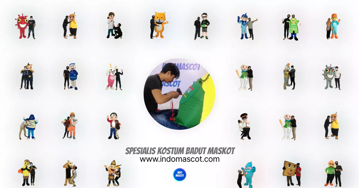 Spesialis Kostum Badut Boneka Maskot Custom