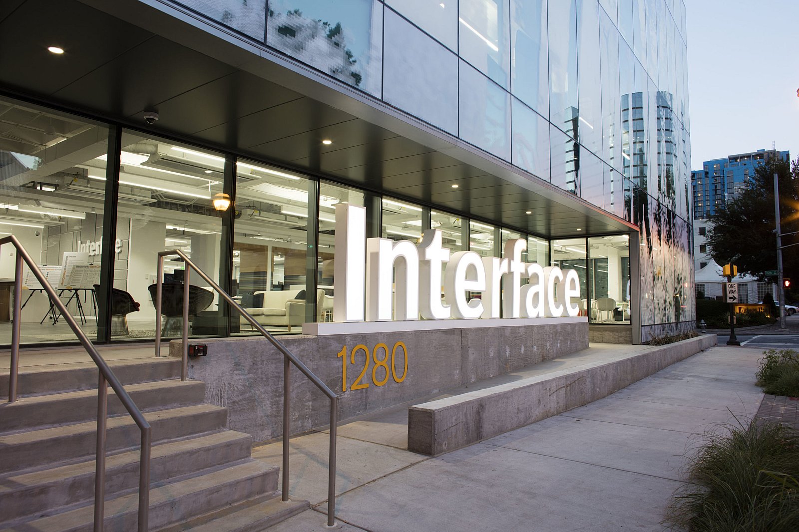 The business model of Interface.