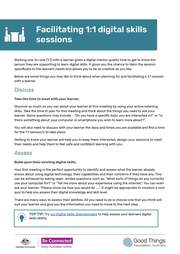 Facilitating 1:1 digital skills sessions – Compass
