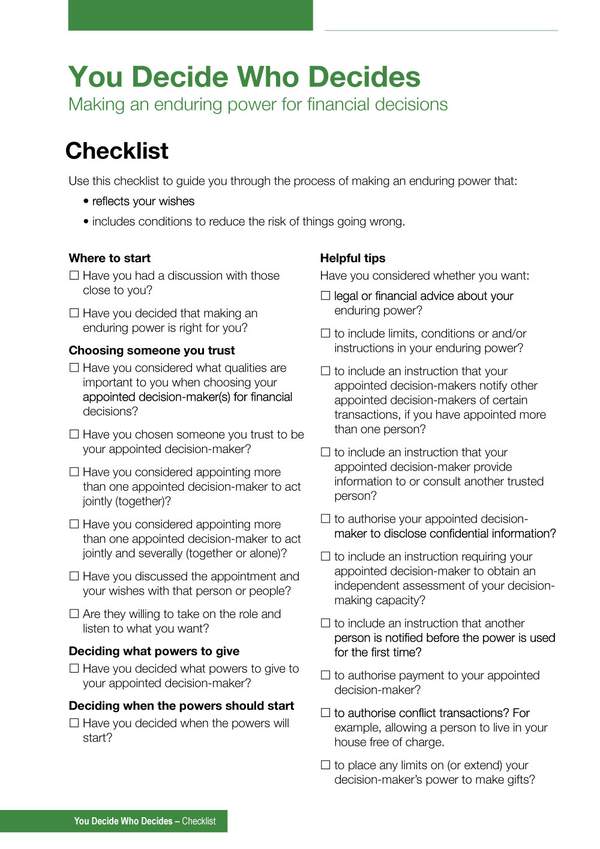 Powers of Attorney in Australia – Compass