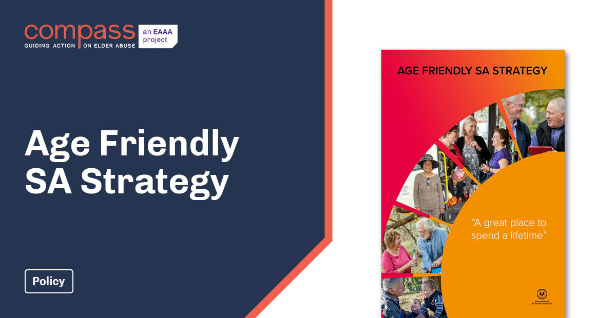 Age Friendly SA Strategy - Compass