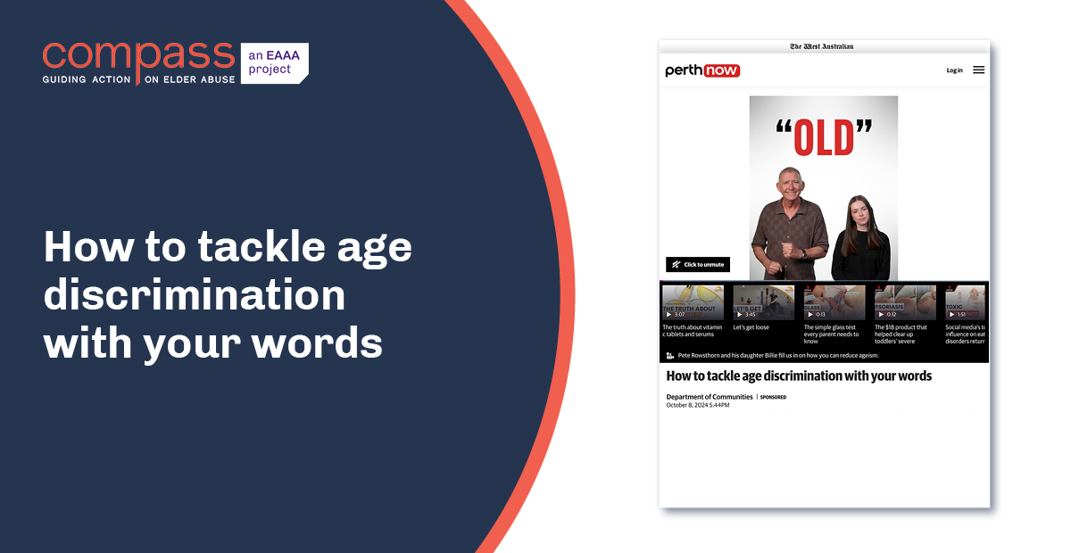 How to tackle age discrimination with your words - Compass
