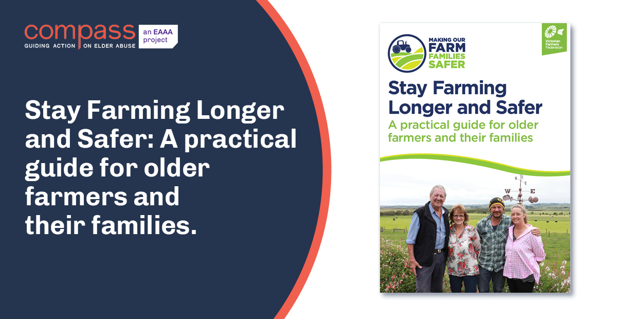 Stay Farming Longer and Safer: A practical guide for older farmers and ...