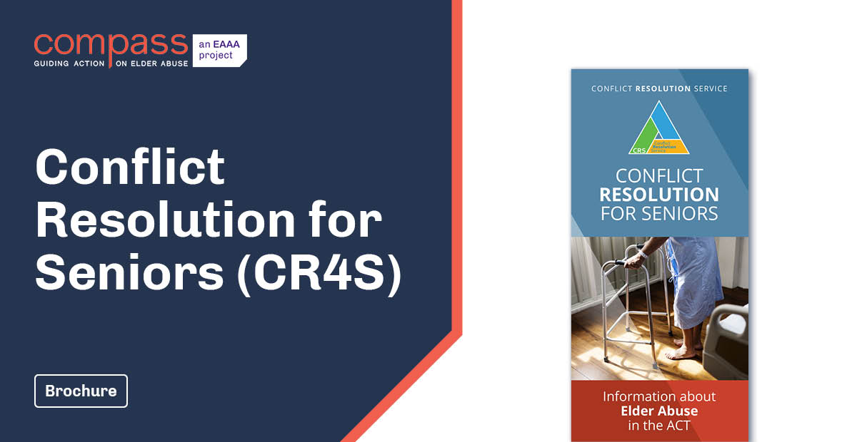 Conflict Resolution for Seniors (CR4S) - Compass