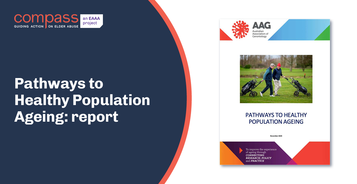 Pathways to Healthy Population Ageing: report - Compass
