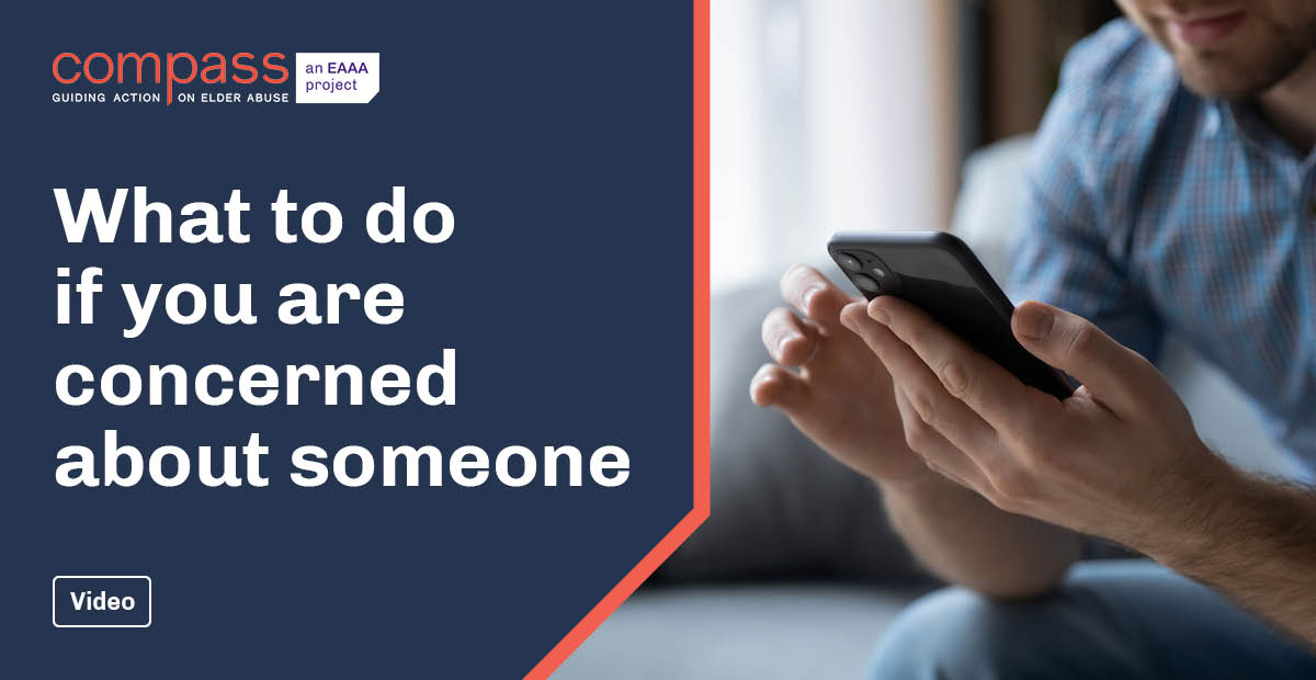 What to do if you are concerned about someone - Compass