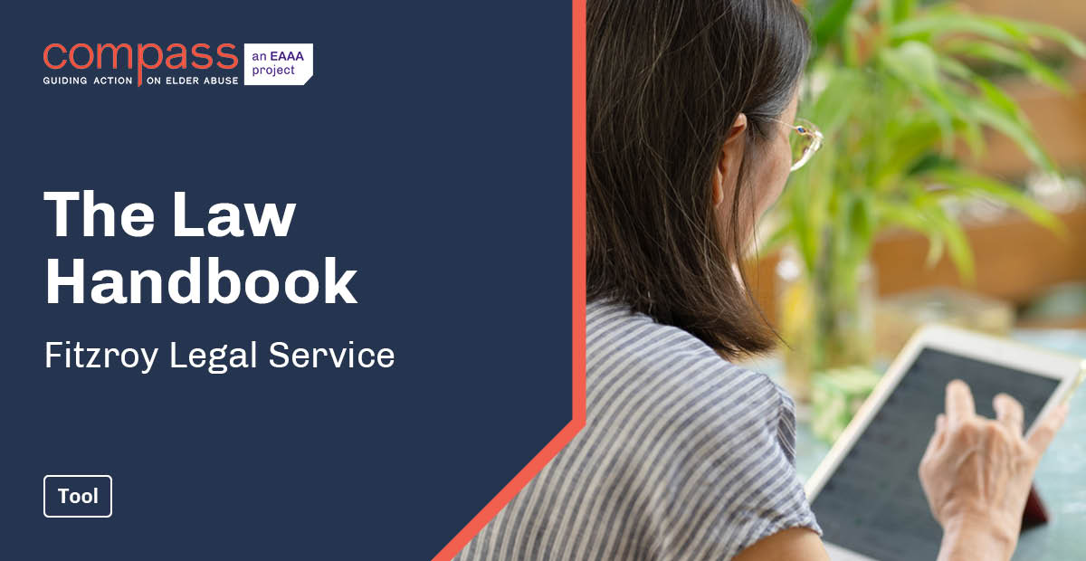 The Law Handbook - Fitzroy Legal Service - Compass