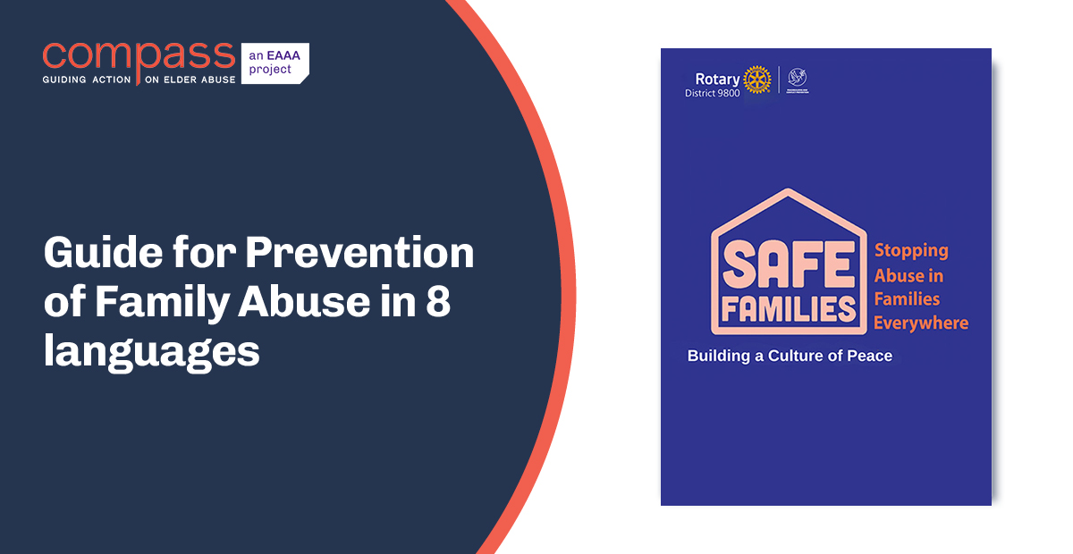 Guide for Prevention of Family Abuse in eight languages - Compass