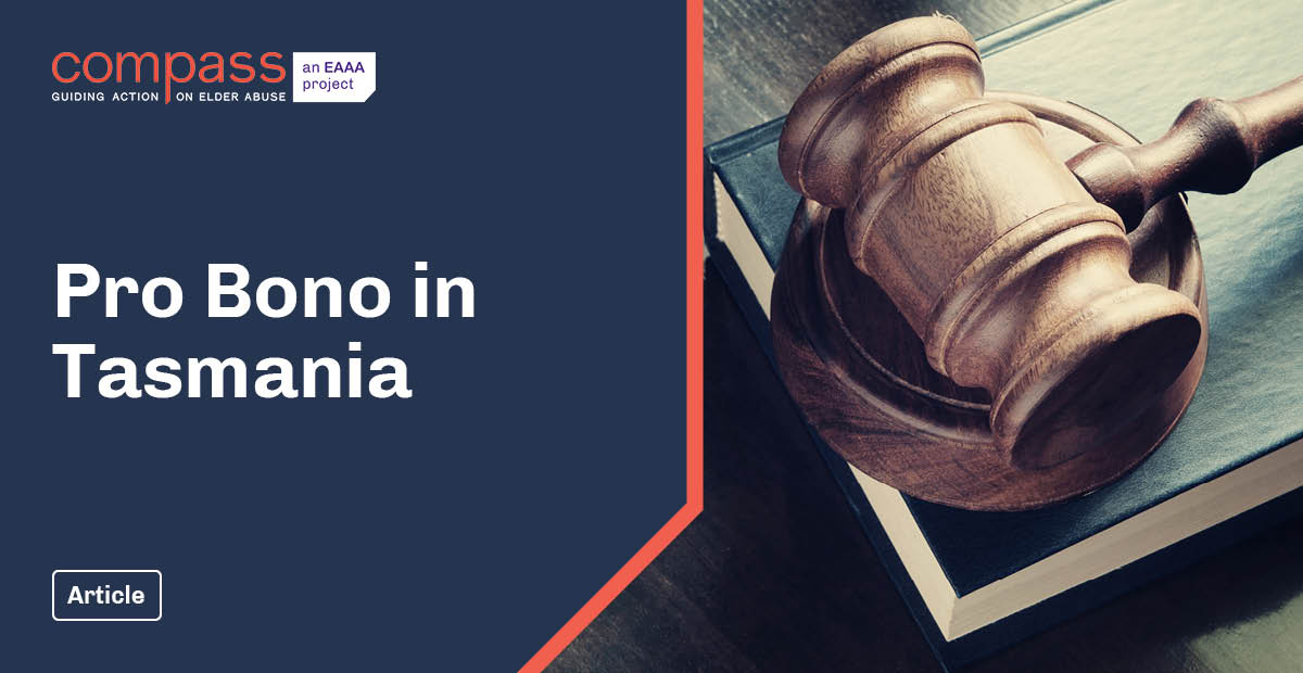 Pro Bono in Tasmania - Compass