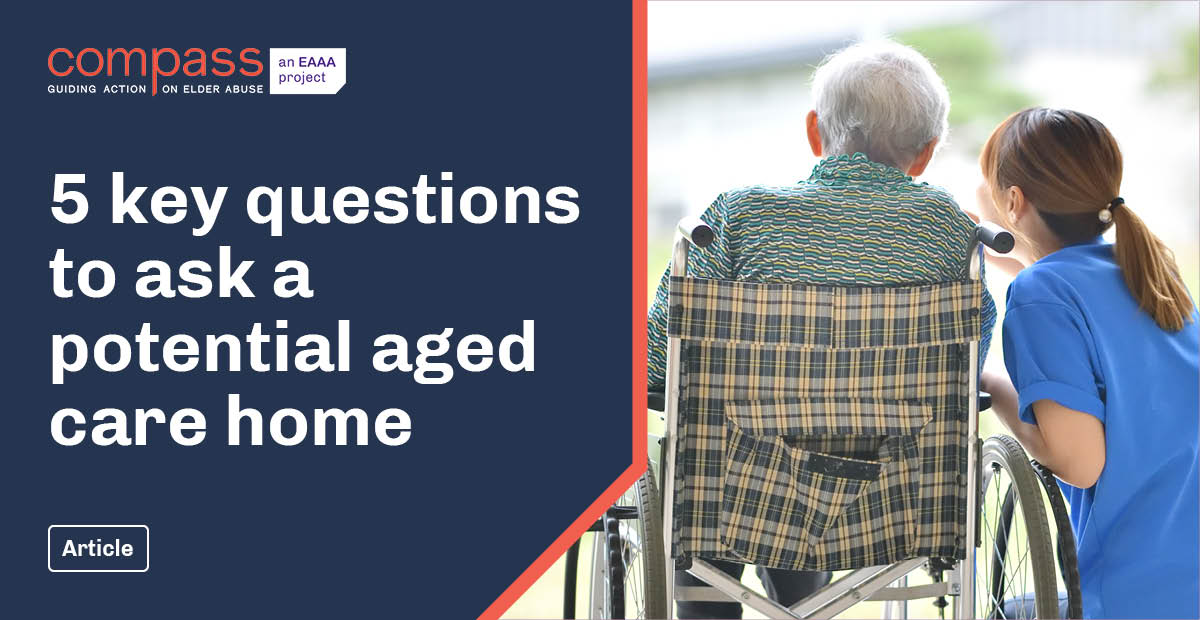5 key questions to ask a potential aged care home – Compass
