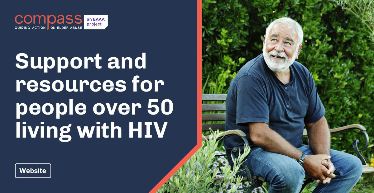 Support and resources for people over 50 living with HIV - Compass
