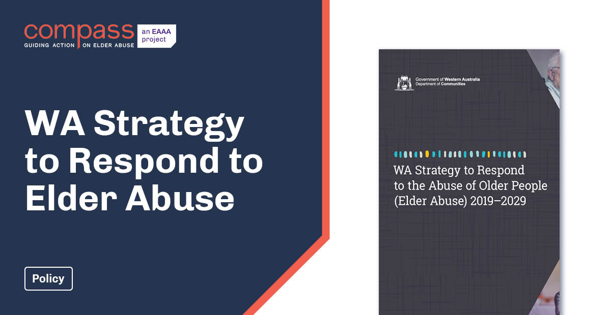 WA Strategy to Respond to Elder Abuse - Compass