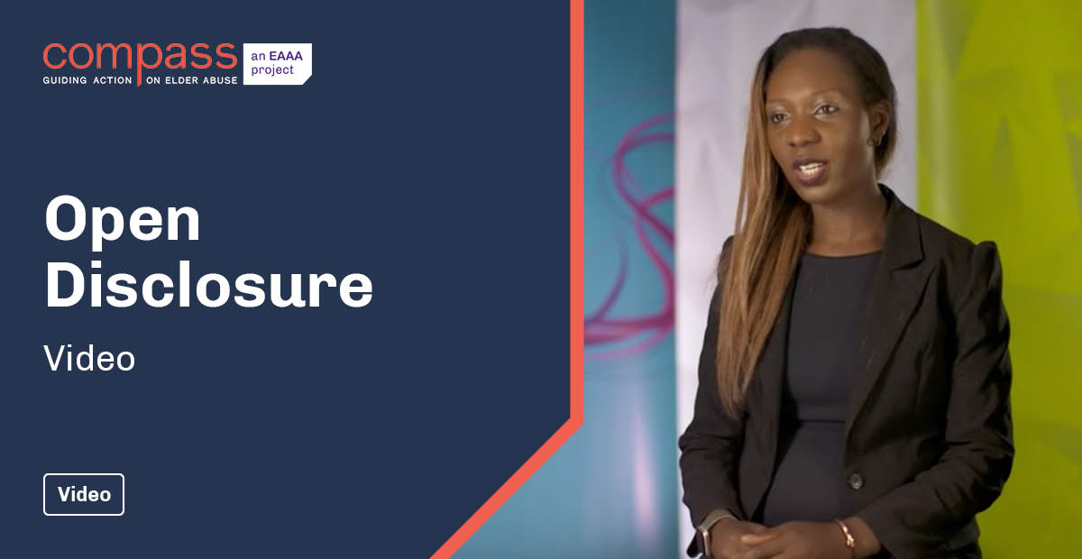 Open Disclosure - Video - Compass