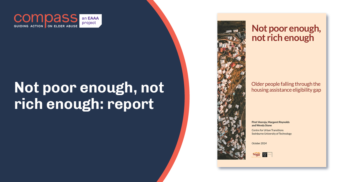 Not poor enough, not rich enough: report - Compass