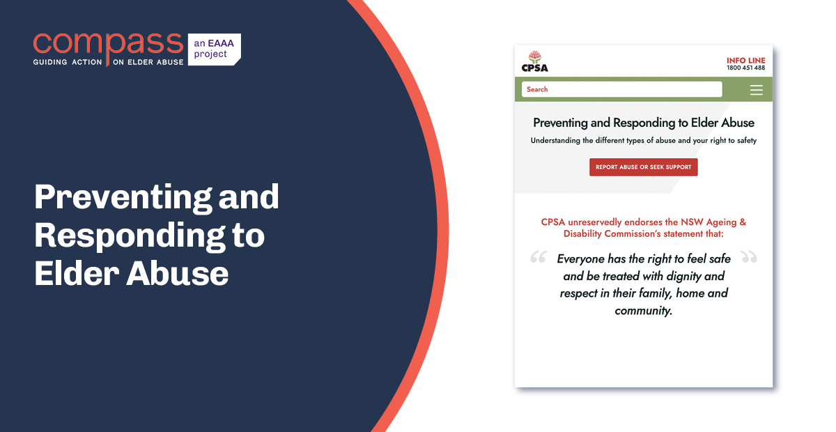 Preventing and Responding to Elder Abuse - Compass