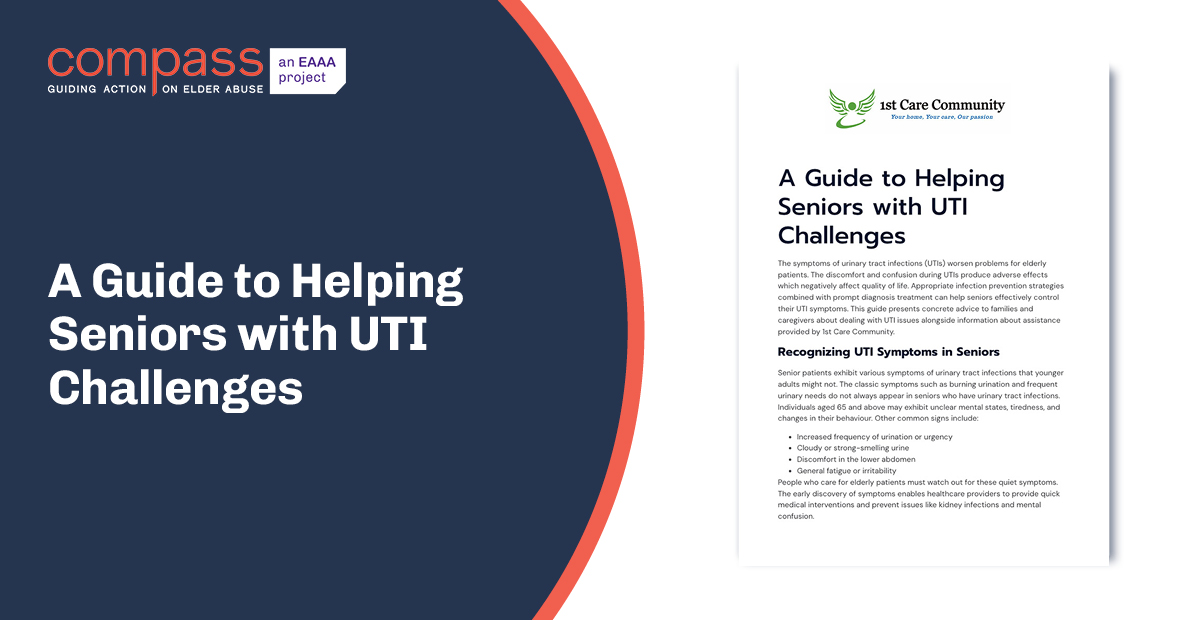 A Guide to Helping Seniors with UTI Challenges - Compass