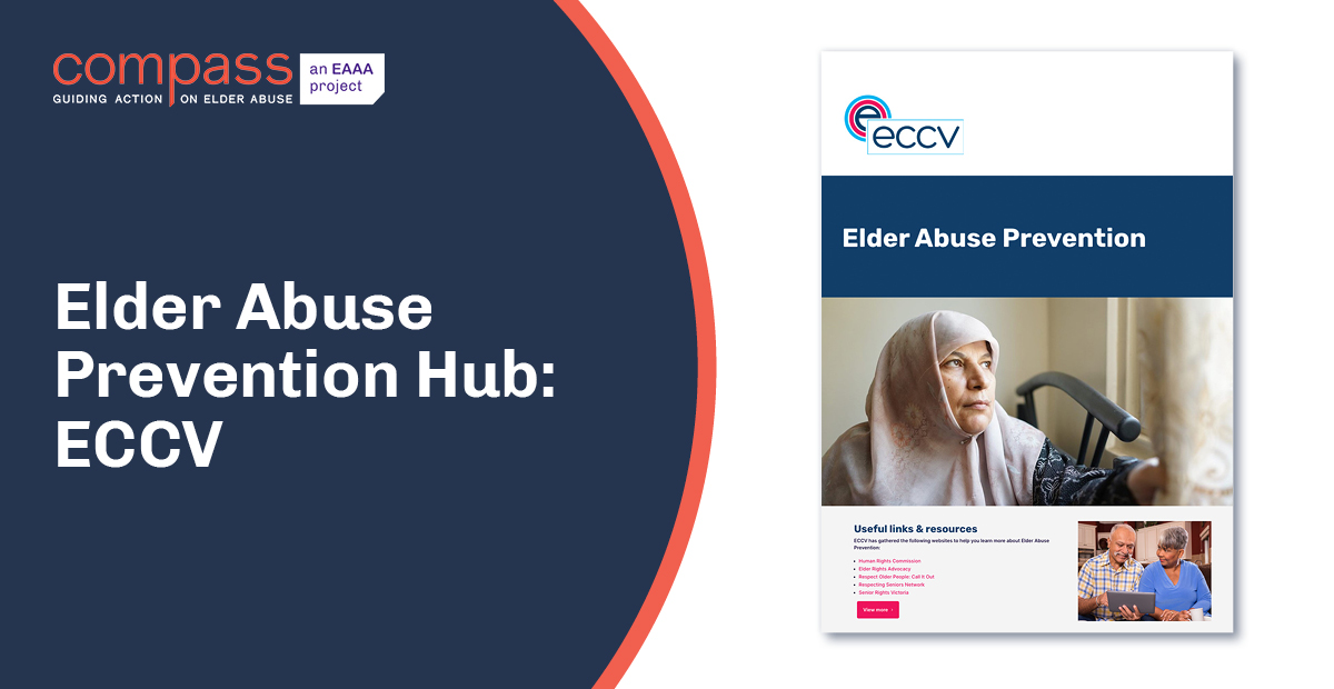 Elder abuse prevention hub: ECCV - Compass