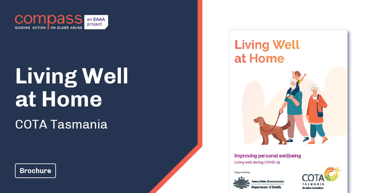 Living Well at Home - COTA Tasmania - Compass