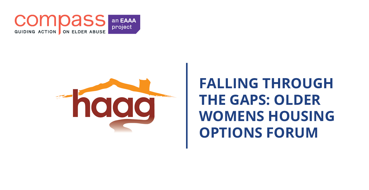 Falling through the gaps: Older Womens Housing Options Forum - Compass