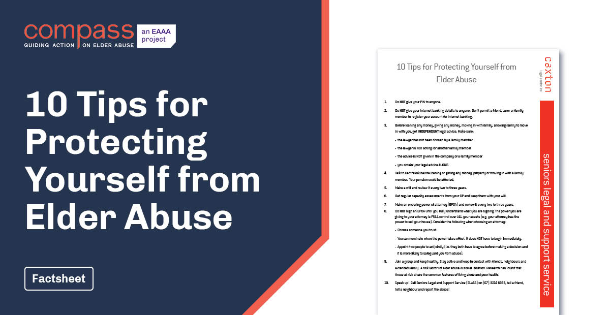 10 Tips for Protecting Yourself from Elder Abuse - Compass