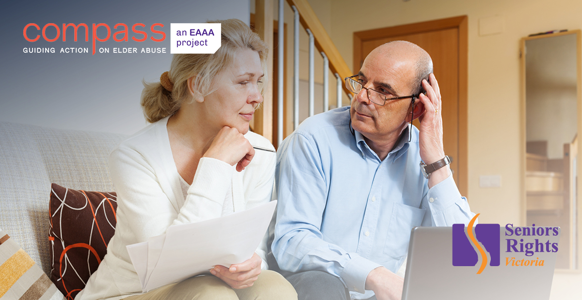 Funding cut to Seniors Rights Victoria - Compass