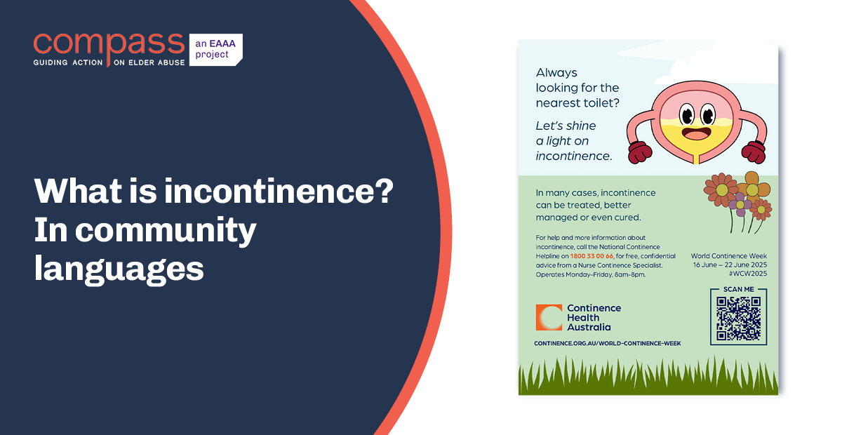 What is incontinence? In community languages - Compass