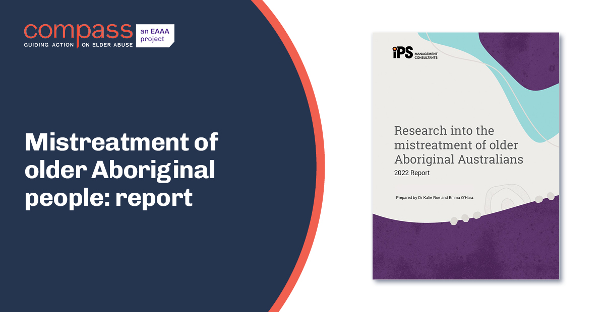 Mistreatment of older Aboriginal people: report - Compass