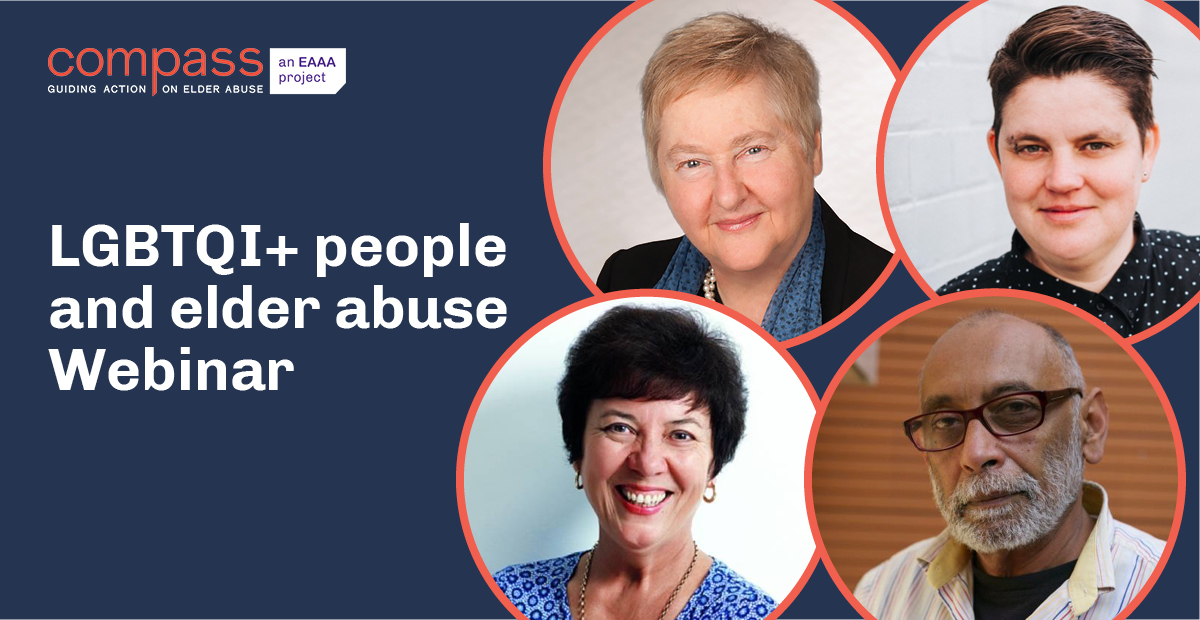 LGBTQI+ people and elder abuse webinar - Compass