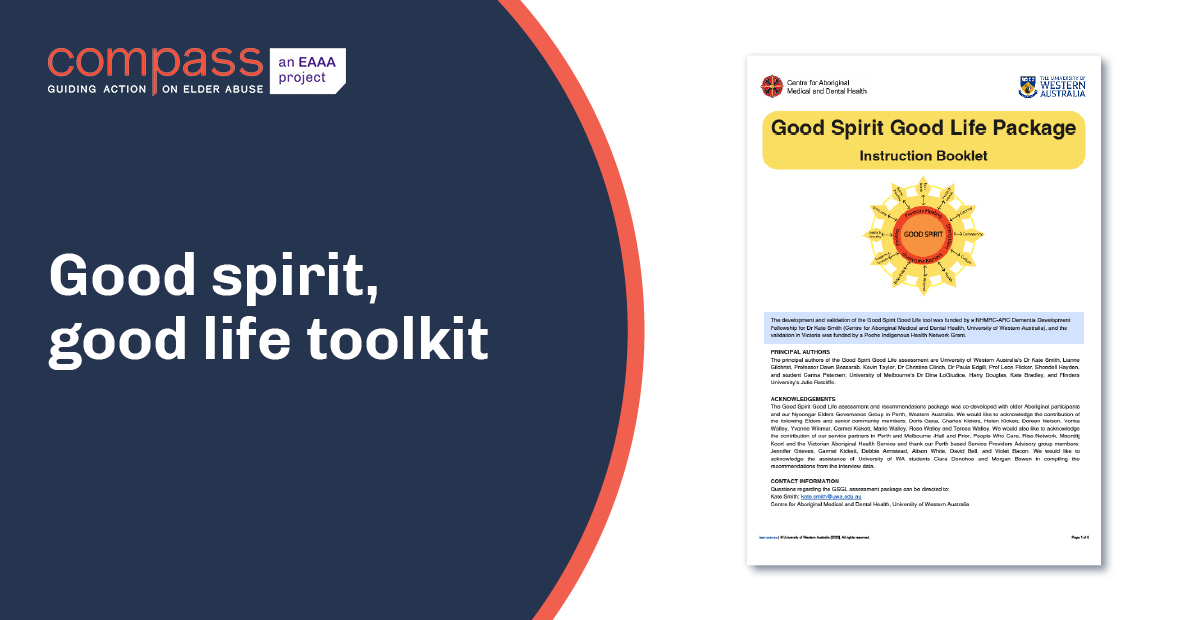 Good Spirit, Good Life toolkit - Compass