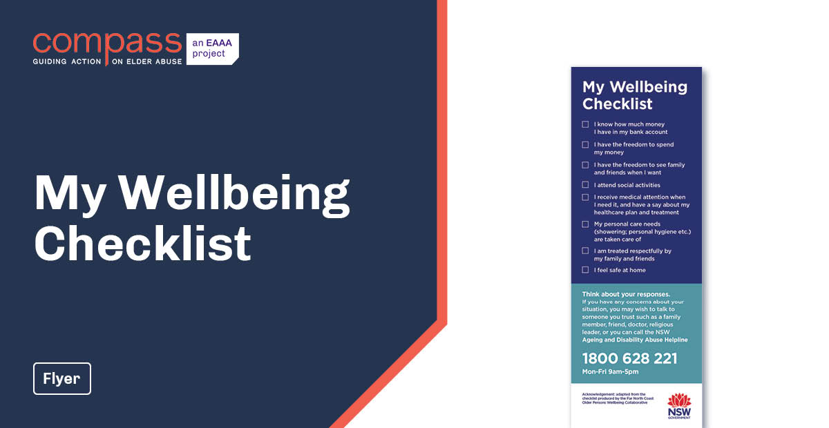 My Wellbeing Checklist - Compass