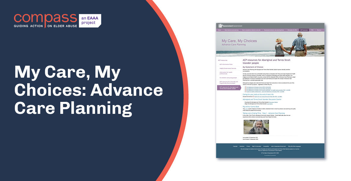 My Care, My Choices: Advance Care Planning - Compass