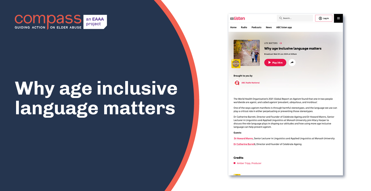 Why age-inclusive language matters - Compass