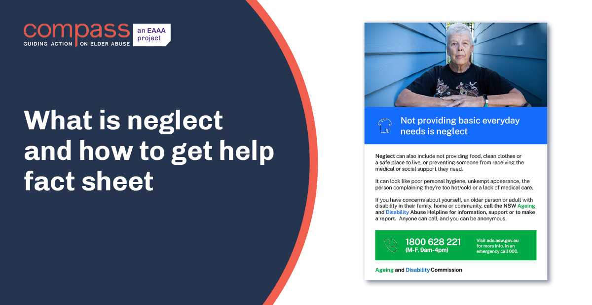 What is neglect and how to get help fact sheet - Compass