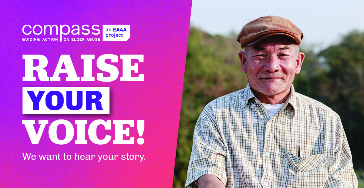 Raise your voice this World Elder Abuse Awareness Day - Compass