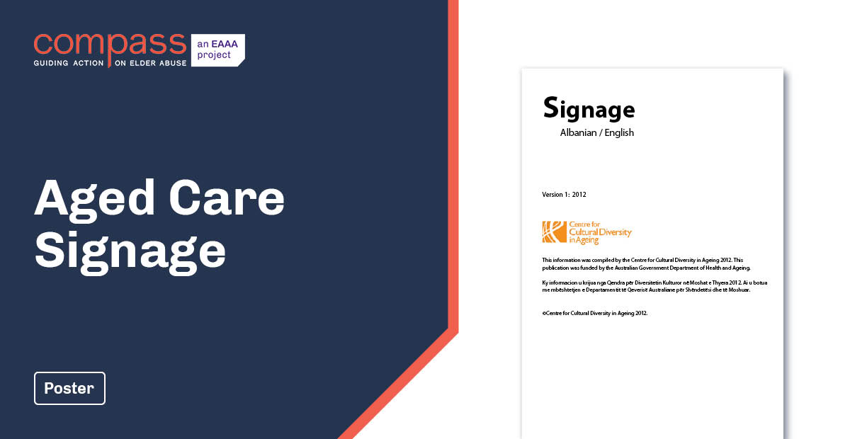 Aged Care Signage - Compass