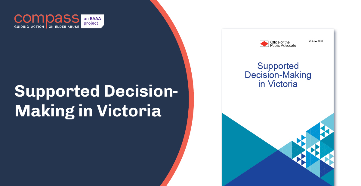 Supported decision-making in Victoria - Compass