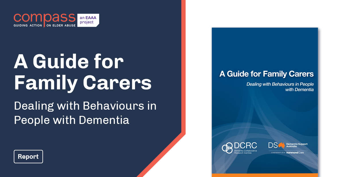 A Guide for Family Carers: Dealing with Behaviours in People with ...