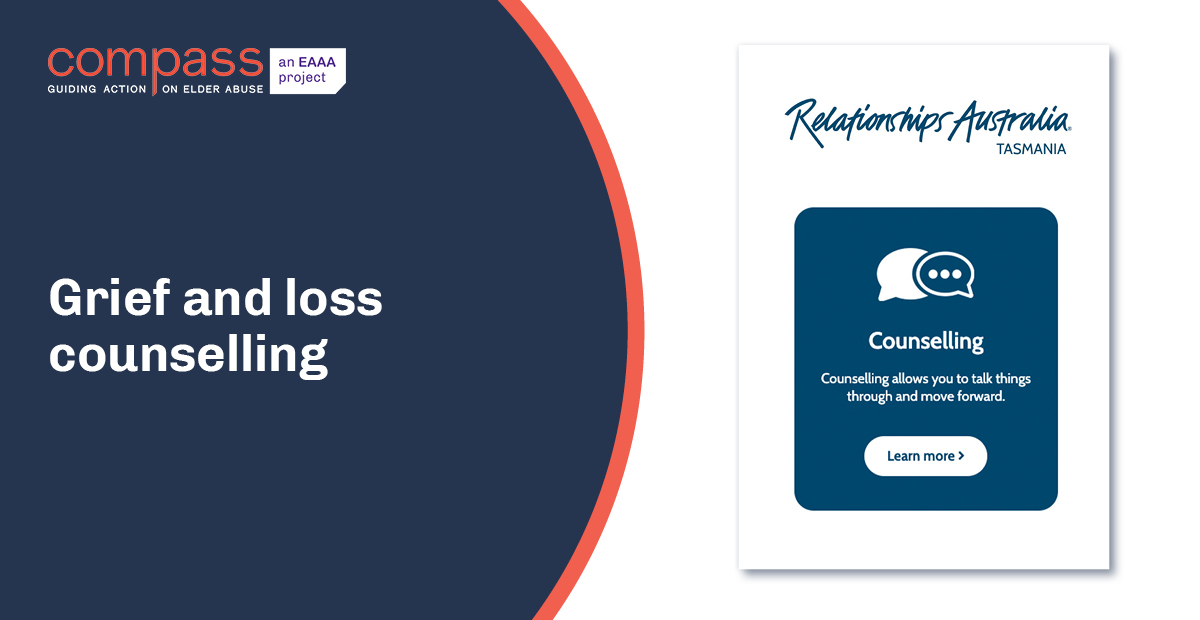 Grief and loss counselling - Compass