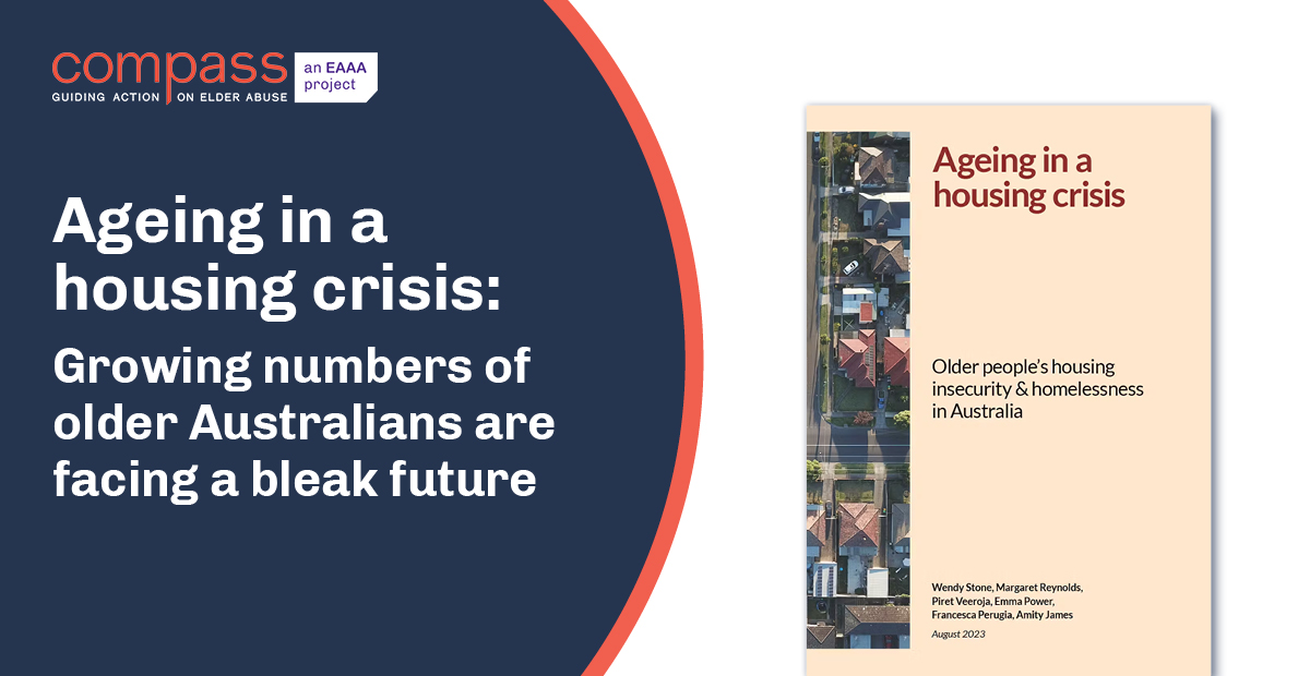 Ageing in a housing crisis report - Compass