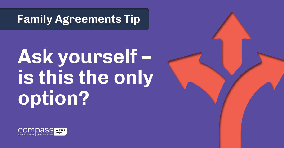 Family Agreements tip sheet - Compass