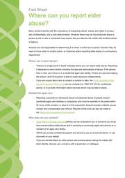 Where can you report Elder Abuse? – Compass