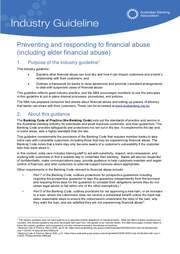 Preventing and Responding to Financial Abuse – Compass