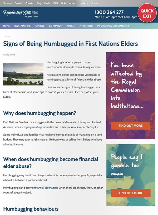 Aboriginal & Torres Strait Islander – Compass