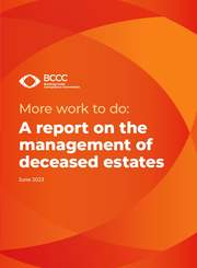 More work to do: A report on the management of deceased estates – Compass
